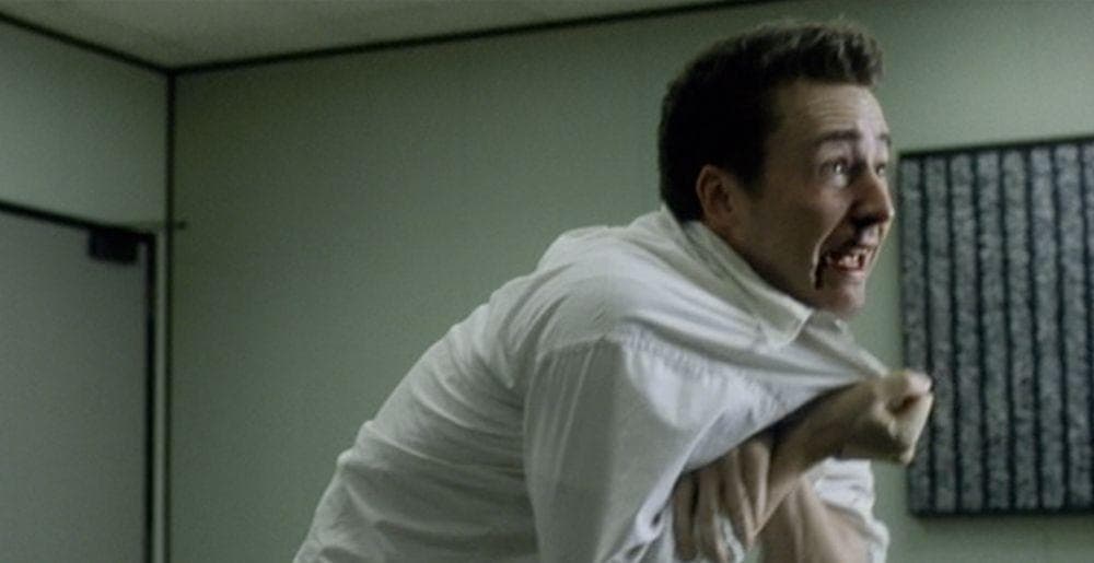 13 Scenes Where Characters Literally Beat Themselves Up
