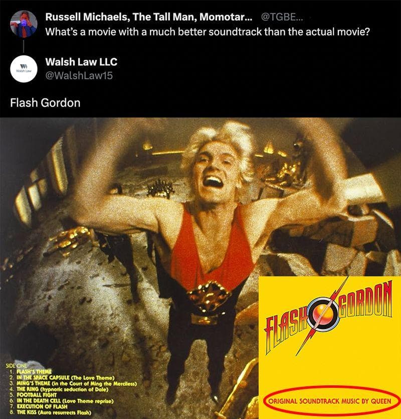 Movie Soundtracks That Were Much, MUCH Better Than The Films They Were ...