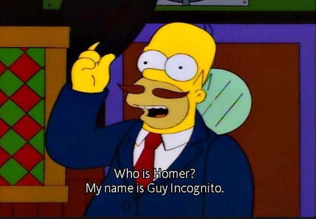 Simpsons Alter Egos | List of Simpsons Fake Names