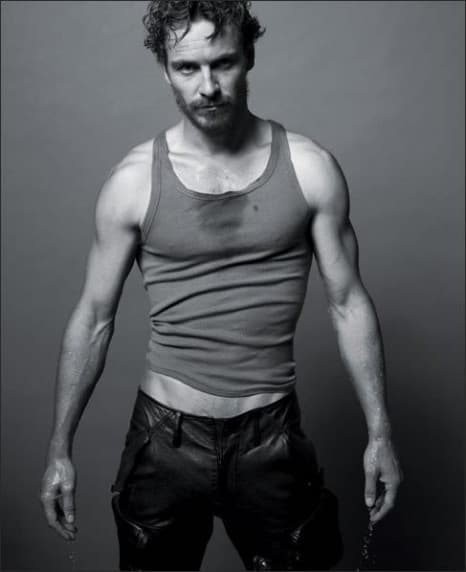 Michael Fassbender Abs