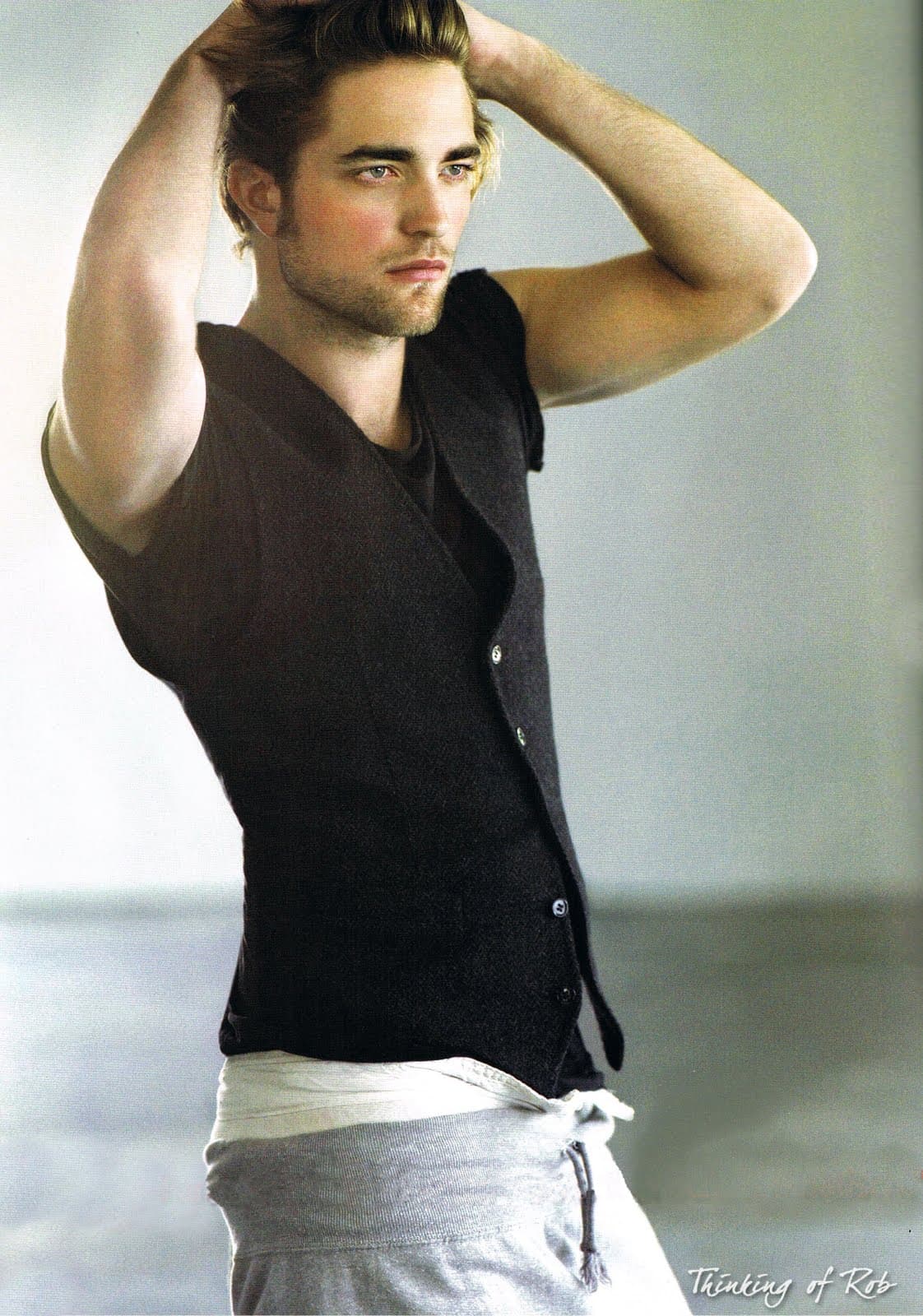 Robert Pattinson Underwear Model