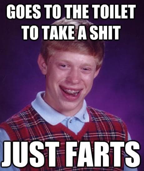 The Very Best of the Bad Luck Brian Meme