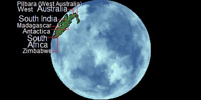 Supercontinents | List of Known Historical Earth Land Masses