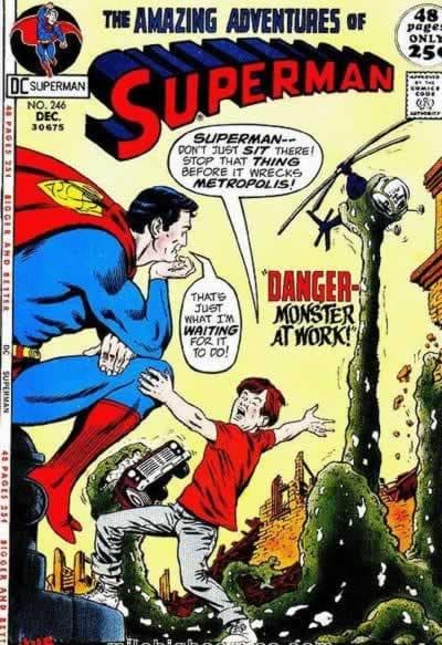 Superman Sucks: Examples of Superman Being a Dick