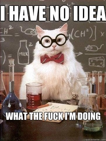 I Have No Idea What I'm Doing Meme | List of Science Dog Memes