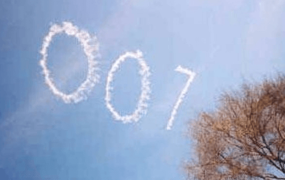 18 Hilarious Airplane Skywriting Messages Spotted in the Air