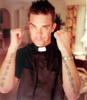 Robbie Williams Tattoos | List of Robbie William Tattoo Designs