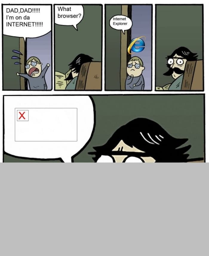 Internet Explorer Meme | Funniest Internet Explorer Jokes and Comics on ...