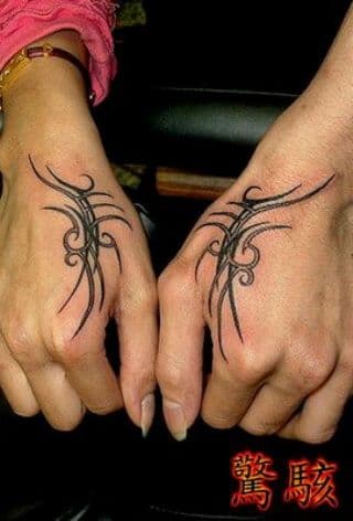 Hand Tattoos: Picture List Of Hand Tattoo Designs