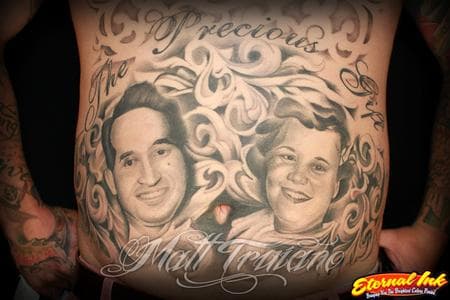 Stomach Tattoos: Picture List Of Stomach Tattoo Designs