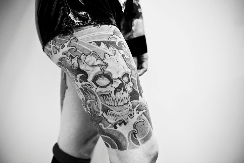 Thigh Tattoos: Picture List Of Thigh Tattoo Designs