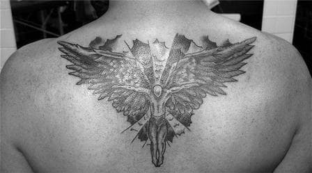 Upper Back Tattoos: Picture List Of Upper Back Tattoo Designs