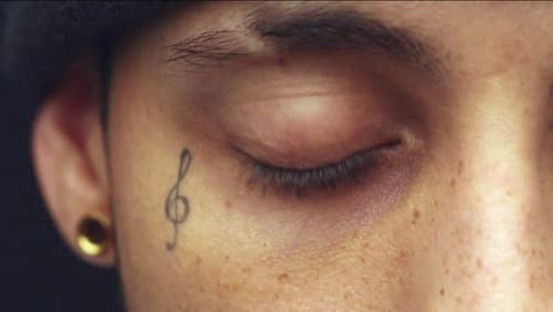 Simple Face Tattoos