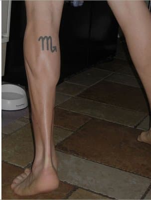 Calf Tattoos : Picture List Of Calf Tattoo Designs