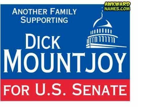 25 Politicians With Hilarious But Real Names