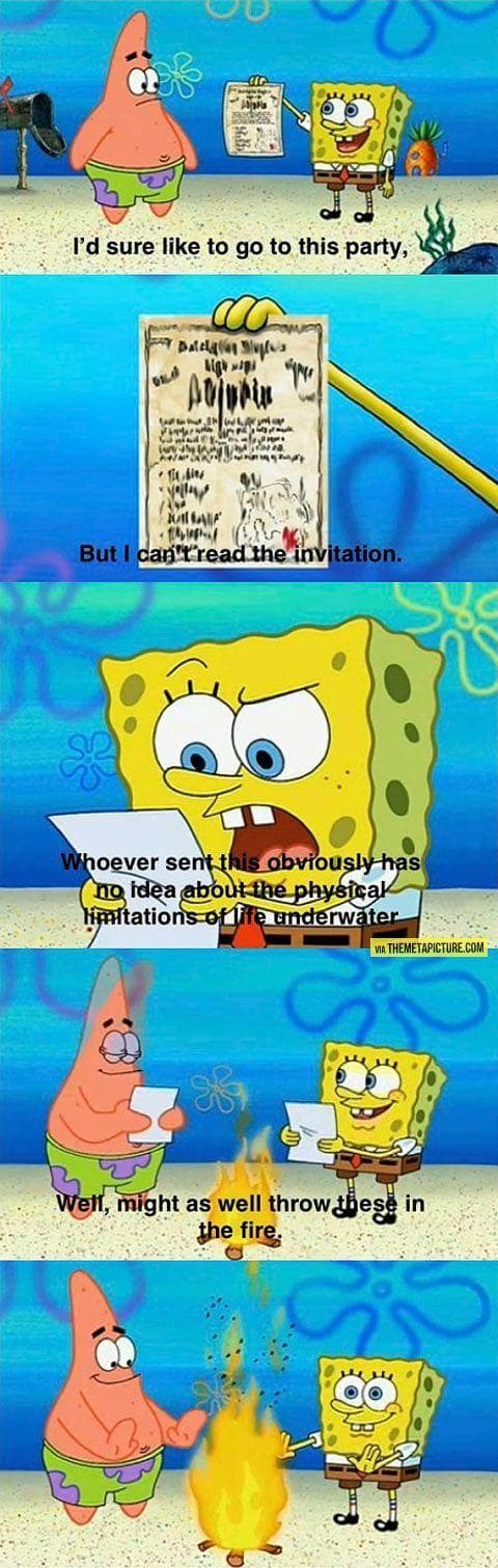 The Best Funny Spongebob Pictures