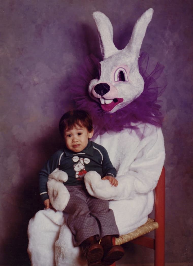 Funny Pictures of Kids Crying With the Easter Bunny