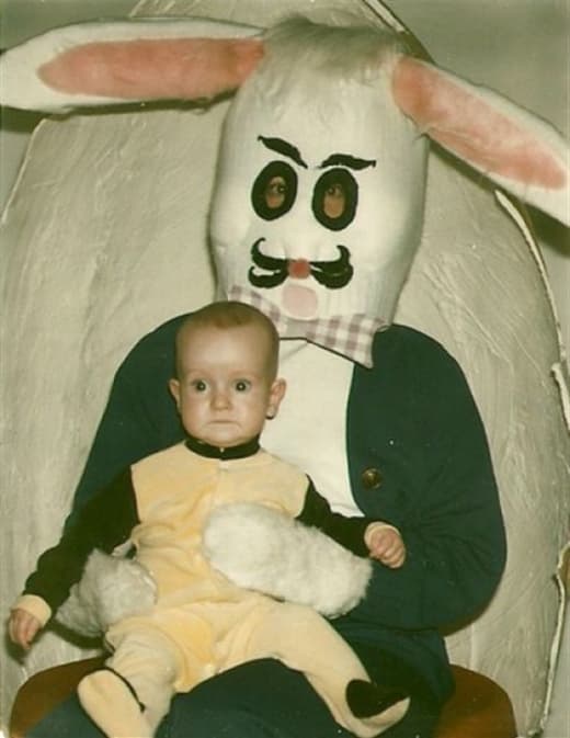 Crying Easter Bunny