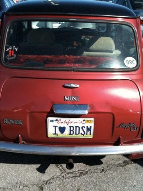 34 Hilarious Custom License Plates
