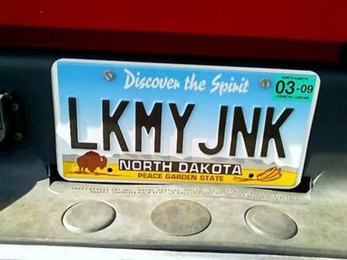 34 Hilarious Custom License Plates
