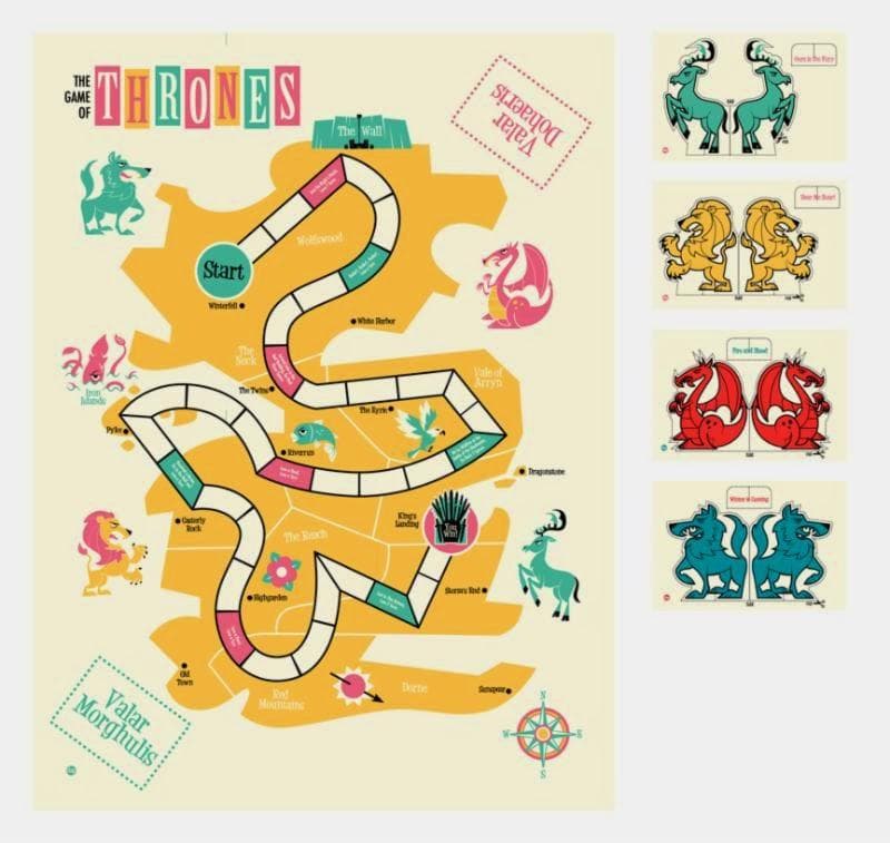 The Coolest Game of Thrones Fan Maps