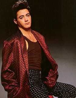 Young Robert Downey Jr Photoshoot