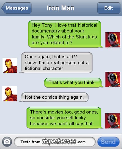 Random Best Texts from Superheroes | Best Random Tools
