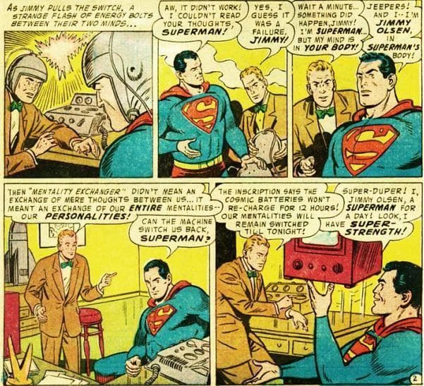 Weird Superman Transformations