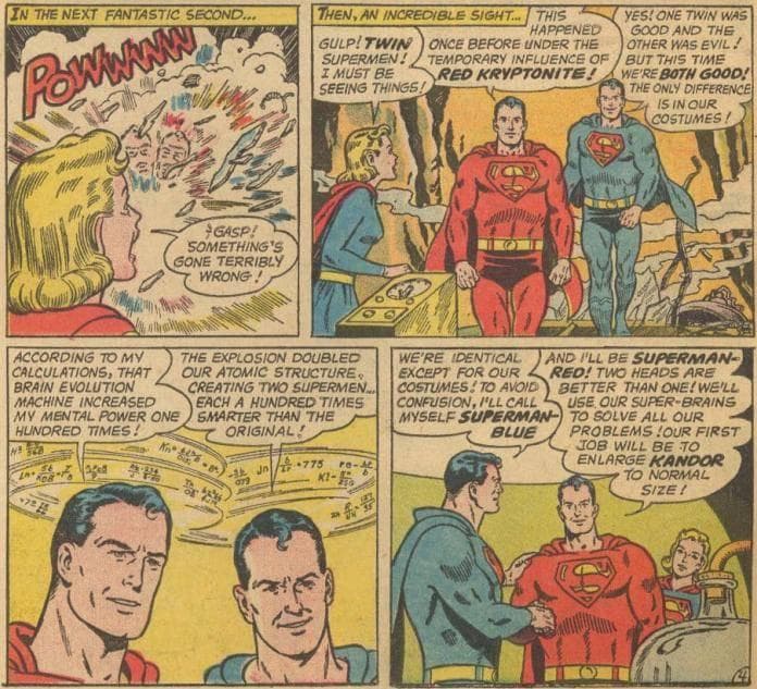 Weird Superman Transformations