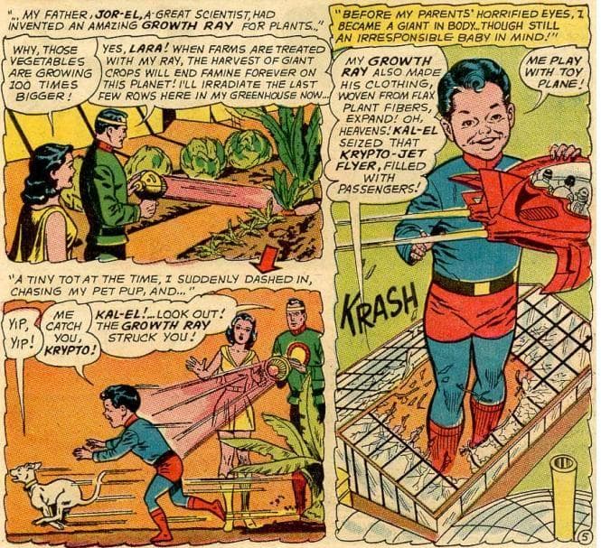 Weird Superman Transformations