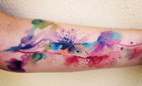 Best Watercolor Tattoos | List of Watercolor Tattoo Ideas
