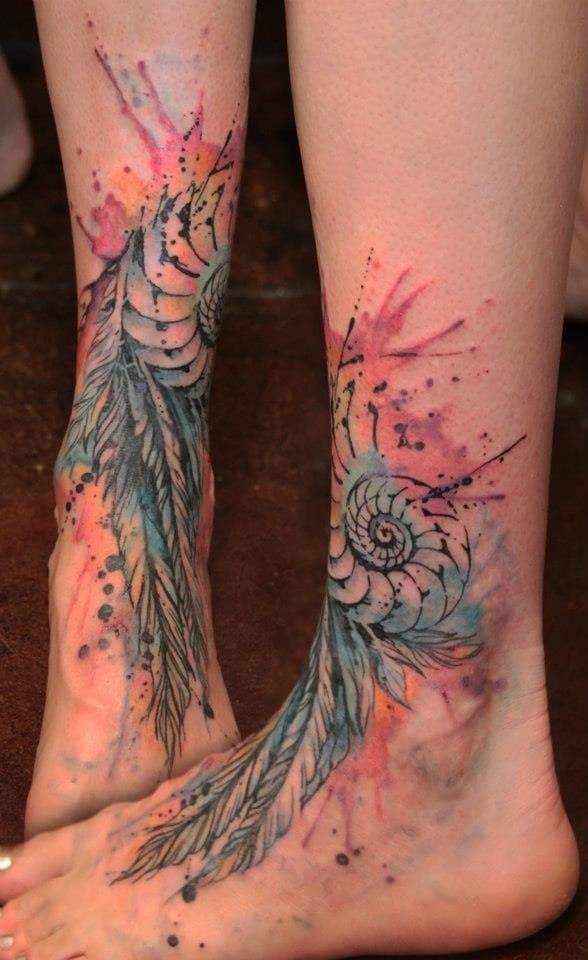 Best Watercolor Tattoos | List of Watercolor Tattoo Ideas