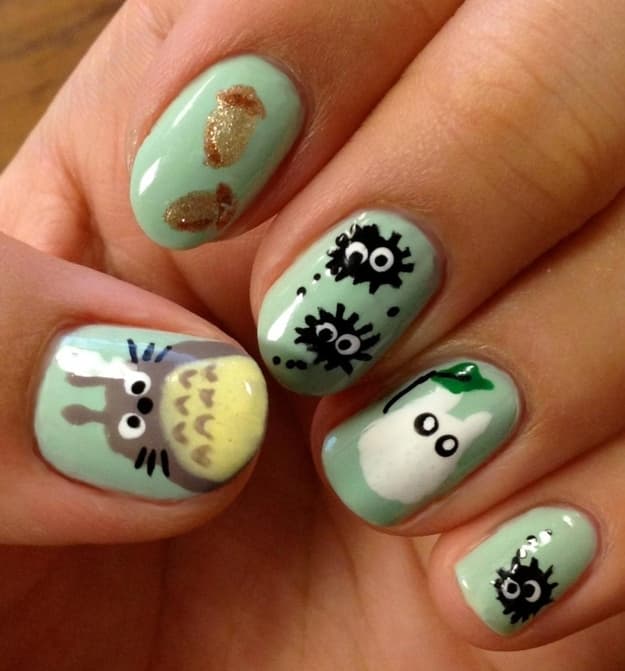 67 Awesomely Geeky Manicures | Cool Geek Nail Art