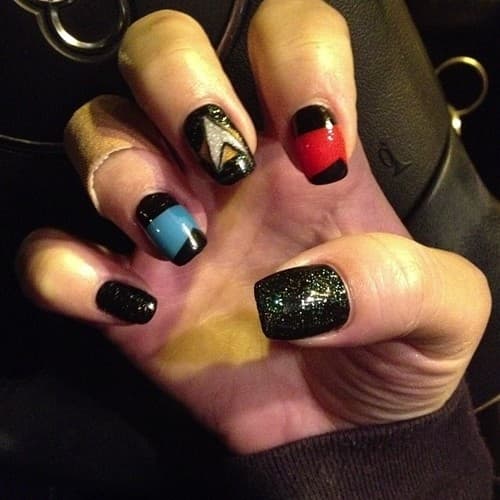 67 Awesomely Geeky Manicures | Cool Geek Nail Art