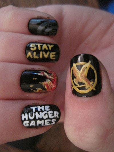 67 Awesomely Geeky Manicures | Cool Geek Nail Art