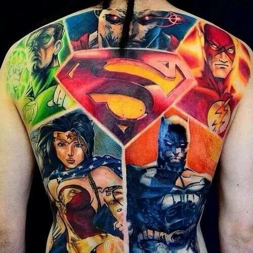 The Coolest & Best DC Comics Tattoos