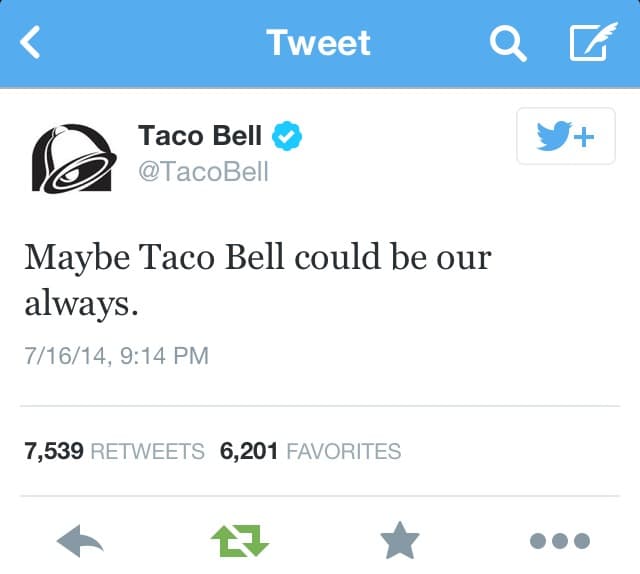 40 Hilarious Taco Bell Tweets