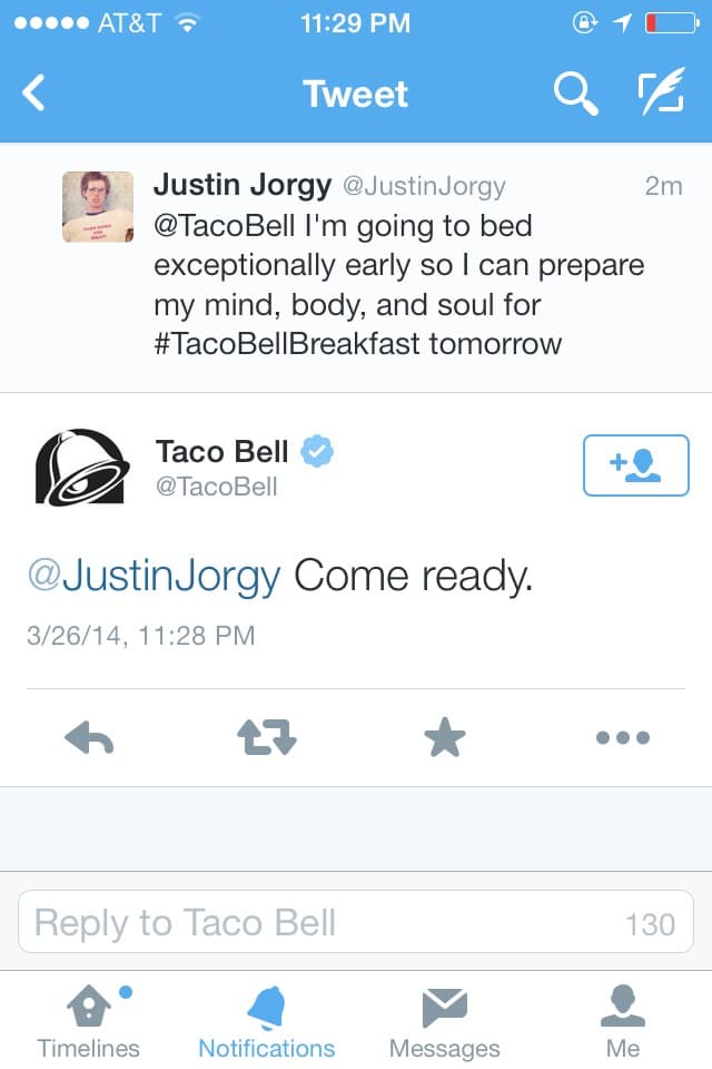 40 Hilarious Taco Bell Tweets