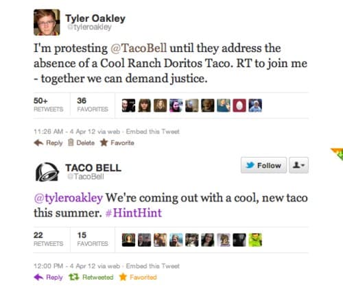 40 Hilarious Taco Bell Tweets