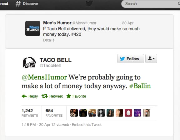 40 Hilarious Taco Bell Tweets