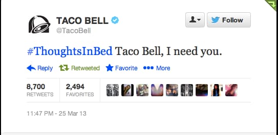 40 Hilarious Taco Bell Tweets