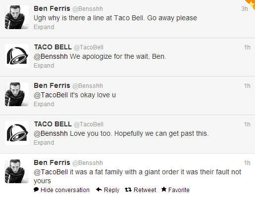 40 Hilarious Taco Bell Tweets