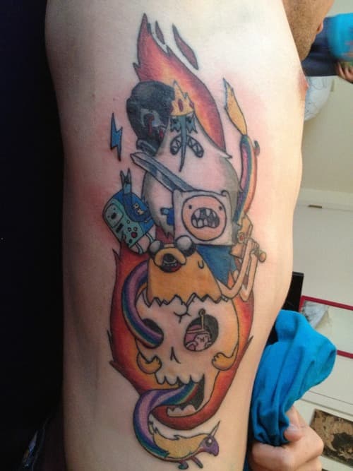 Adventure Time Tattoo Designs & Ideas