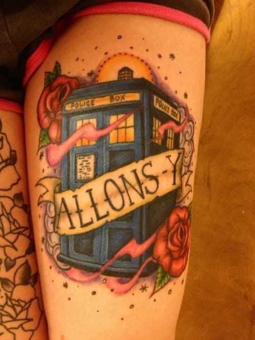 Best Doctor Who Tattoos | Photos of Cool Doctor Who Tattoo Ideas