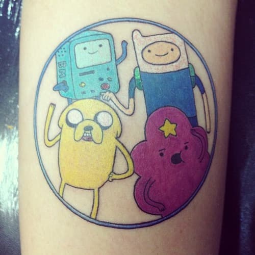 Adventure Time Tattoo Designs & Ideas