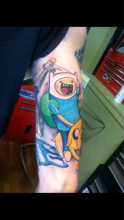 Adventure Time Tattoo Designs & Ideas