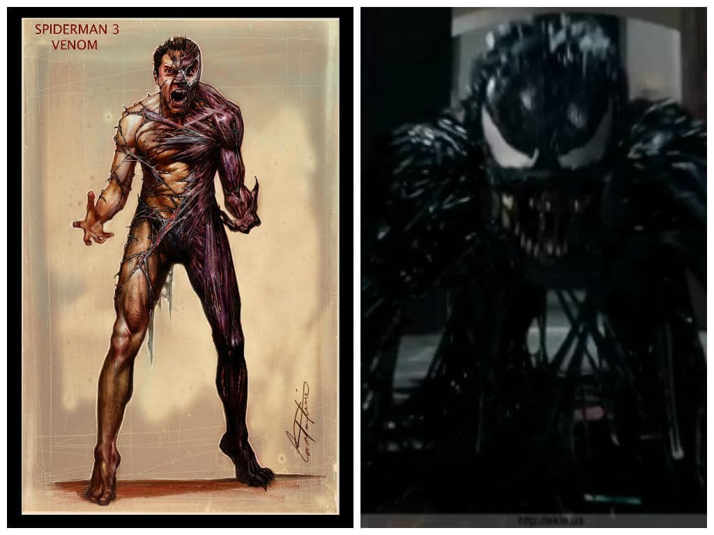 Spiderman 3 Venom Concept Art