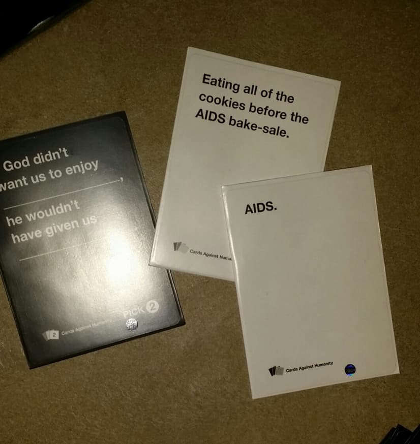 51 Hilariously Offensive Cards Against Humanity Moments