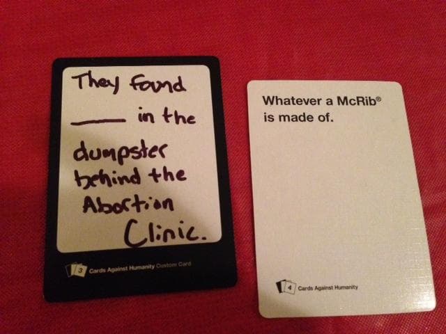 51 Hilariously Offensive Cards Against Humanity Moments