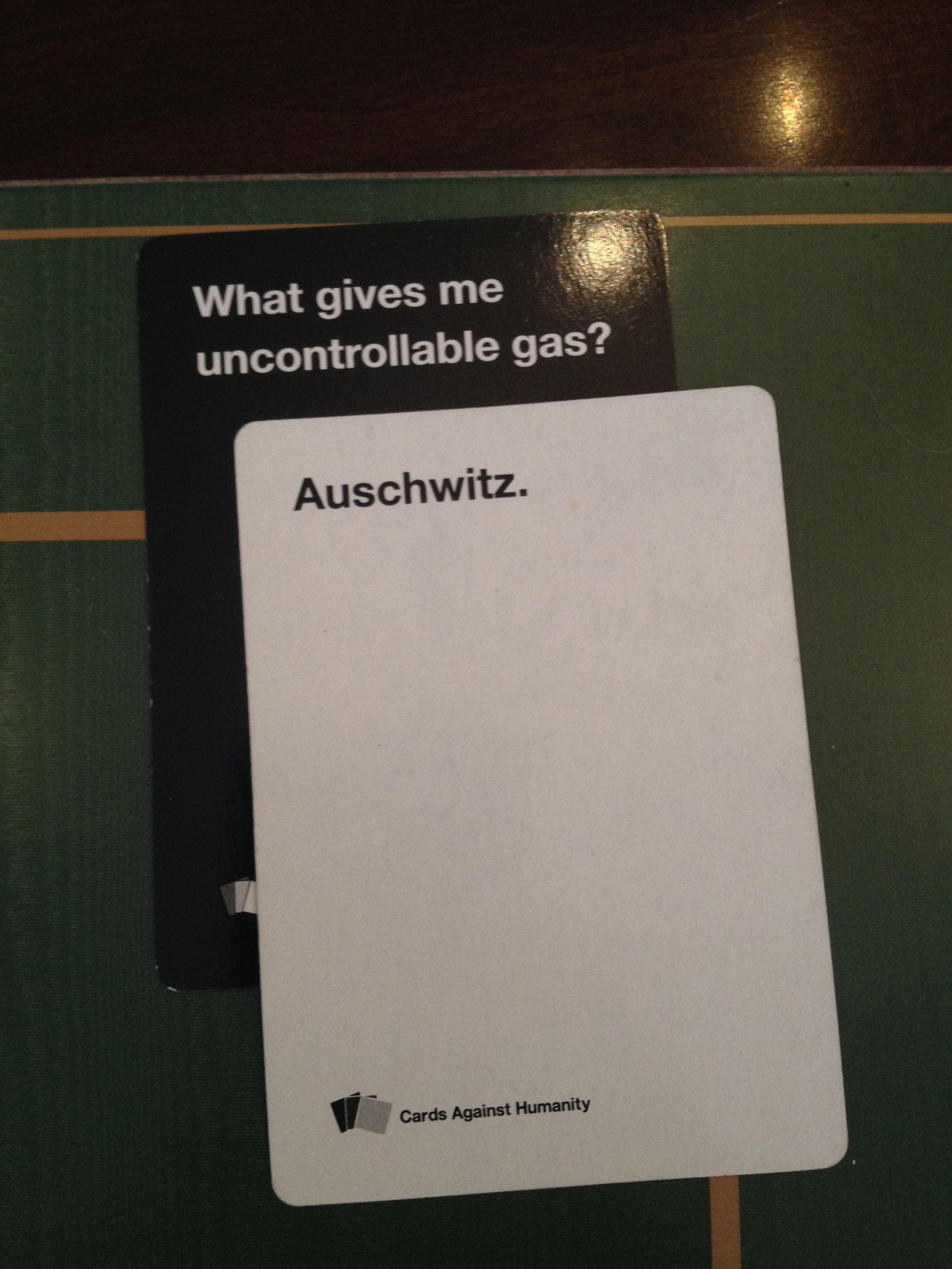 51 Hilariously Offensive Cards Against Humanity Moments